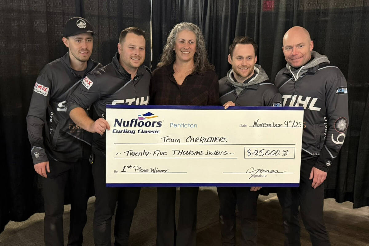 Manitoba’s Carruthers wins 2025 Nufloors Penticton Curling Classic ...